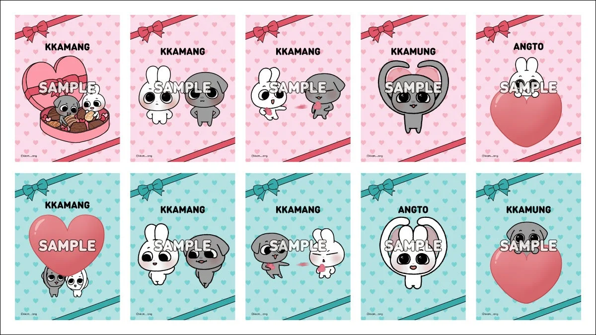 New on Famima Print: Popular Korean Characters "Kkamang and Anto" Debut ...