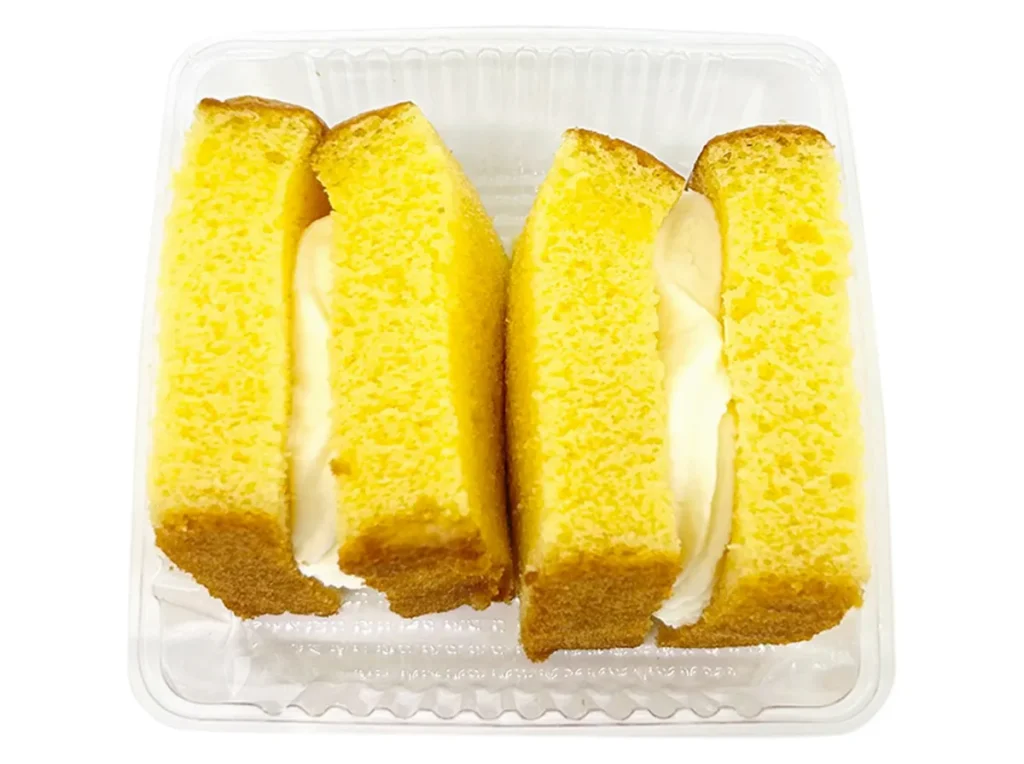 Castella and Whipped Cream Sandwich - konbiniDB